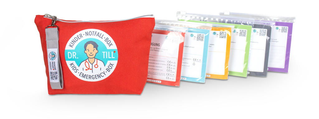 Dr. Till kids emergency box - Alles zur Ersten Hilfe am Kind in einer ...