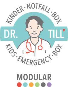 Dr. Till Kindernotfallbox - Alles zur Ersten Hilfe am Kind in einer Tasche